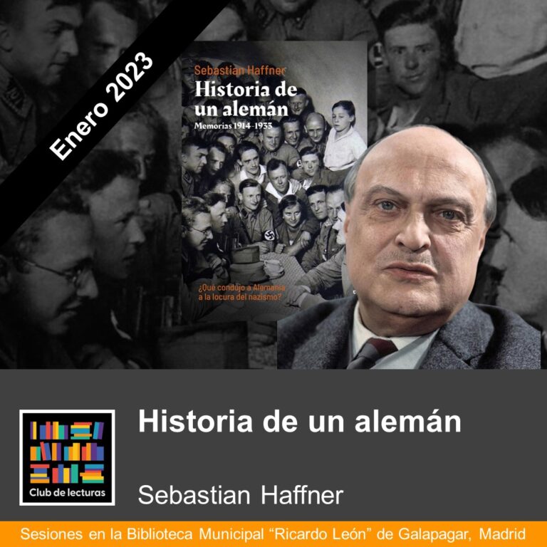 Historia de un alemán - Sebastian Haffner - Club de Lecturas